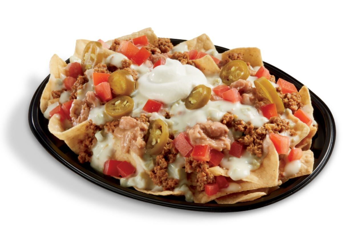Del Taco Large Chicken Queso Loaded Nachos Nutrition Facts
