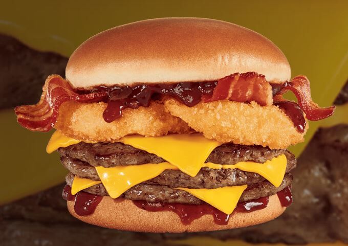 Jack in the Box Triple BBQ Bacon Cheeseburger Nutrition Facts