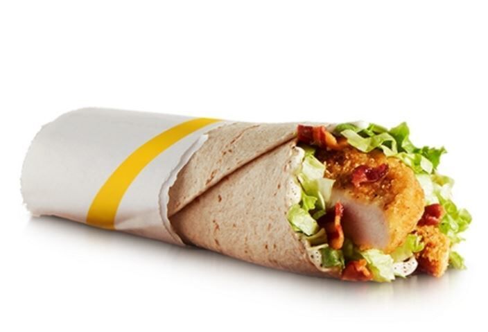 McDonald's Chicken Caesar McWrap Crispy Nutrition Facts